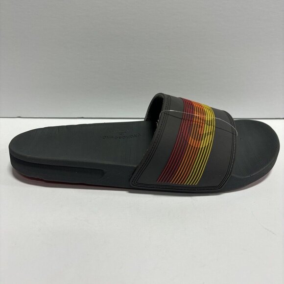 Quiksilver | Shoes | Quicksilver Mens Rivi Woodmark Blackmulti Slide ...